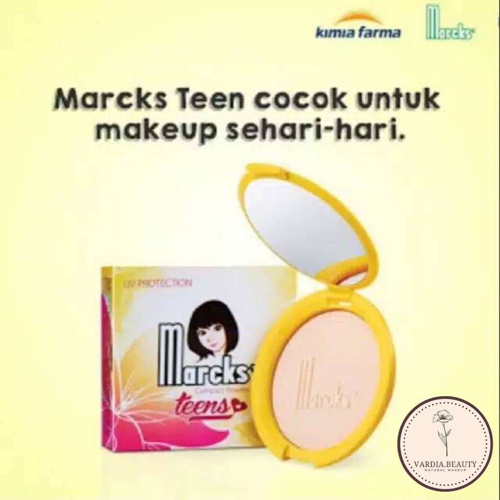 COMPACT POWDER MARCKS / Bedak Marcks Teens compact powder - Bedak ...