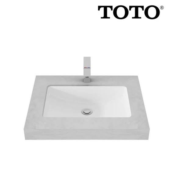 Jual Wastafel Meja Kotak Toto Undercounter LW540J | Shopee Indonesia