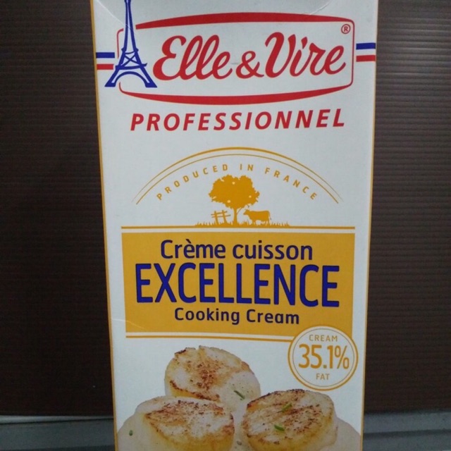 Jual Elle Vire cooking cream 1lt 1 liter krim masak pasta mpasi ...
