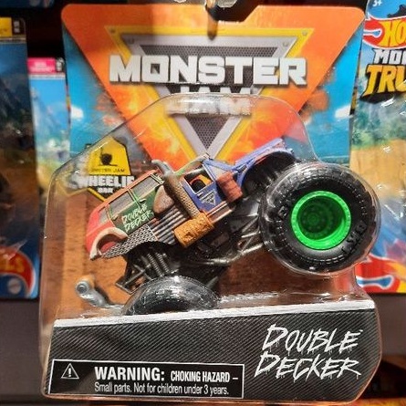 Jual Monster Jam Spin Master Double Decker Monster Jump Hot Wheels ...