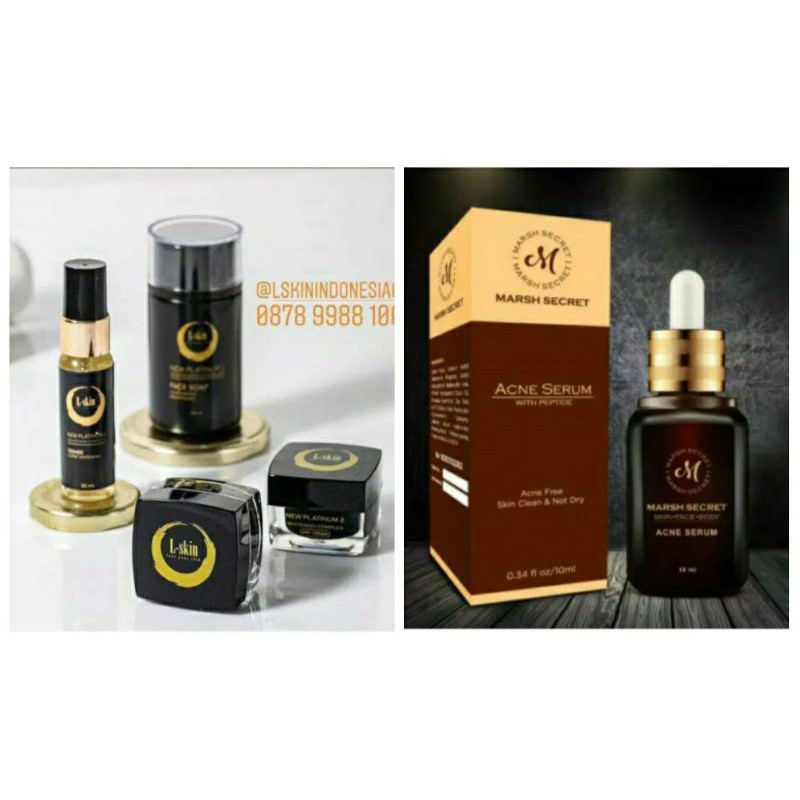 Jual Lskin / L-Skin Paket Platinum 2 + Serum Acne | Shopee Indonesia