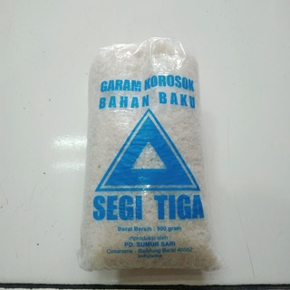 Jual Garam Kasar Non Yodium Krosok 900 gram Garam Kasar Segitiga Biru ...