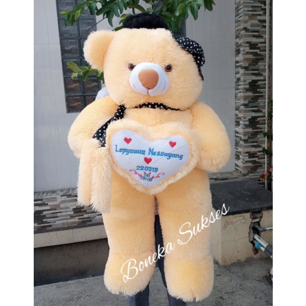 Jual Boneka Custom Ukir Nama Print Foto Size Jumbo Indonesia|Shopee ...