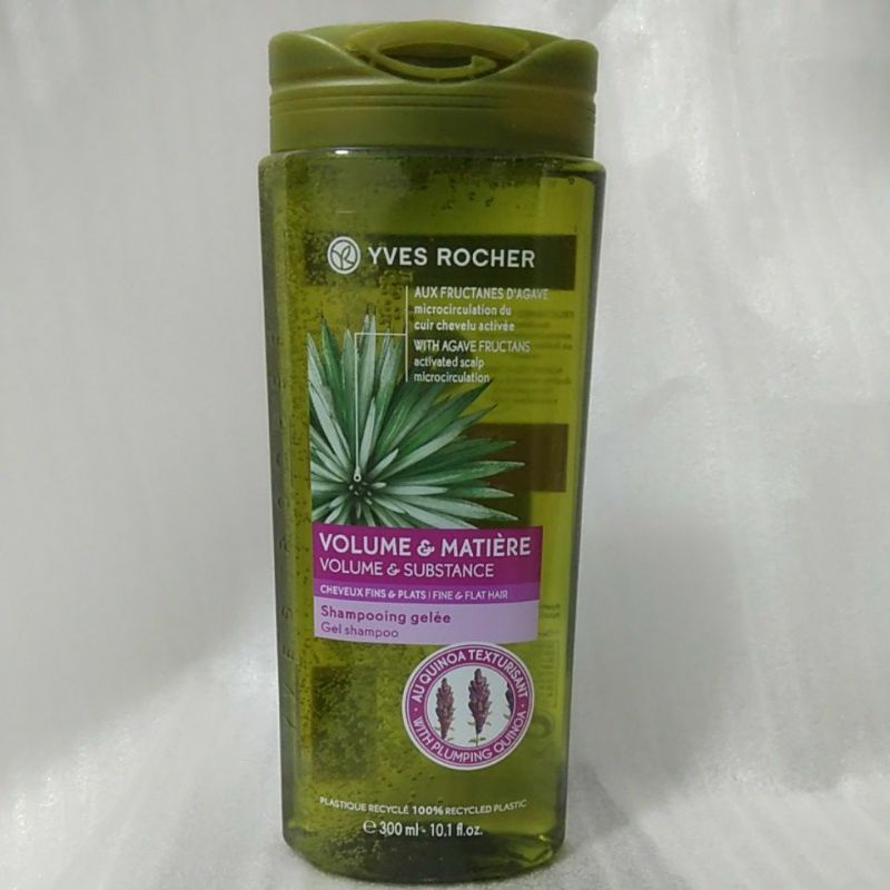 Jual YVES ROCHER Volume & Substance Quinoa Gel Shampoo 300ml | Shopee ...