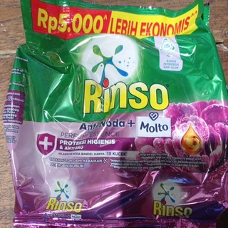 Jual Rinso 195 Gr Detergent Kemasan Goceng 5000 an | Shopee Indonesia
