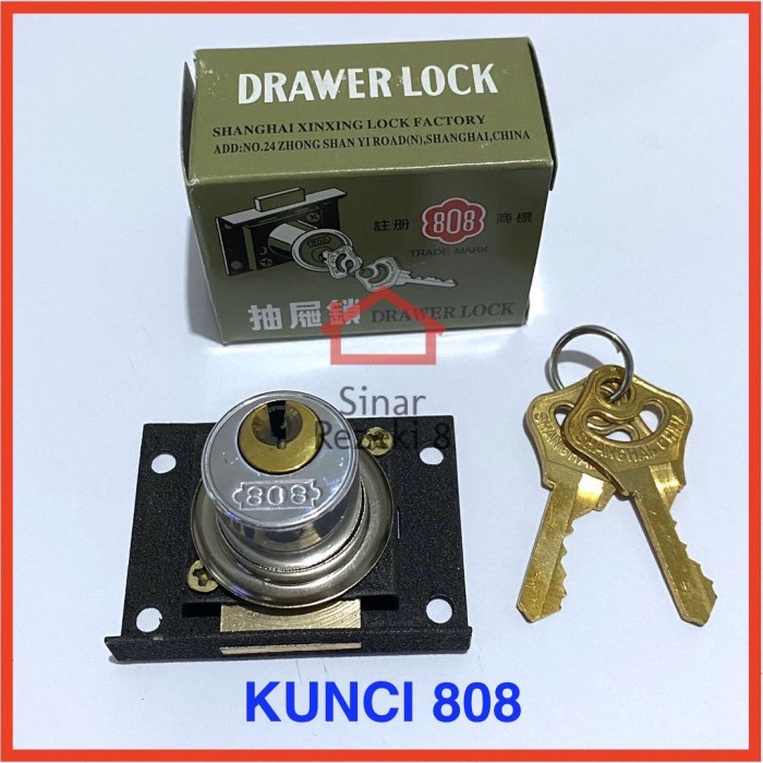 Jual Kunci Laci 808 ORIGINAL ASLI / Lemari Meja Pintu | Shopee Indonesia