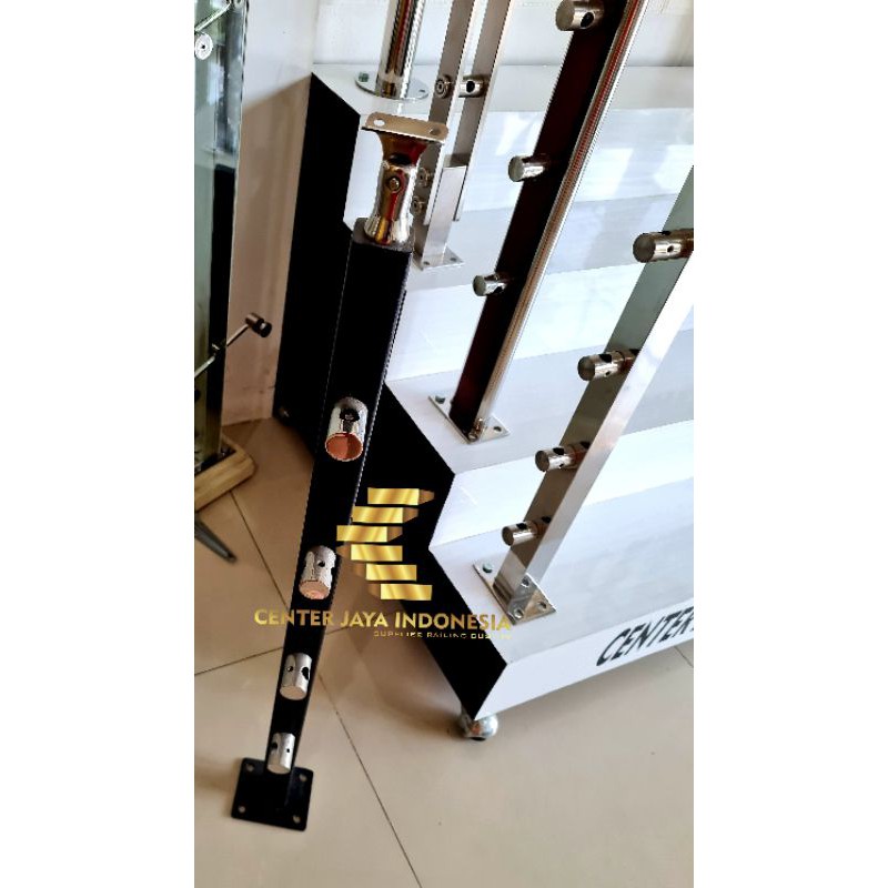 Jual RAILING HITAM COATING HOLLOW 4X4 | Shopee Indonesia
