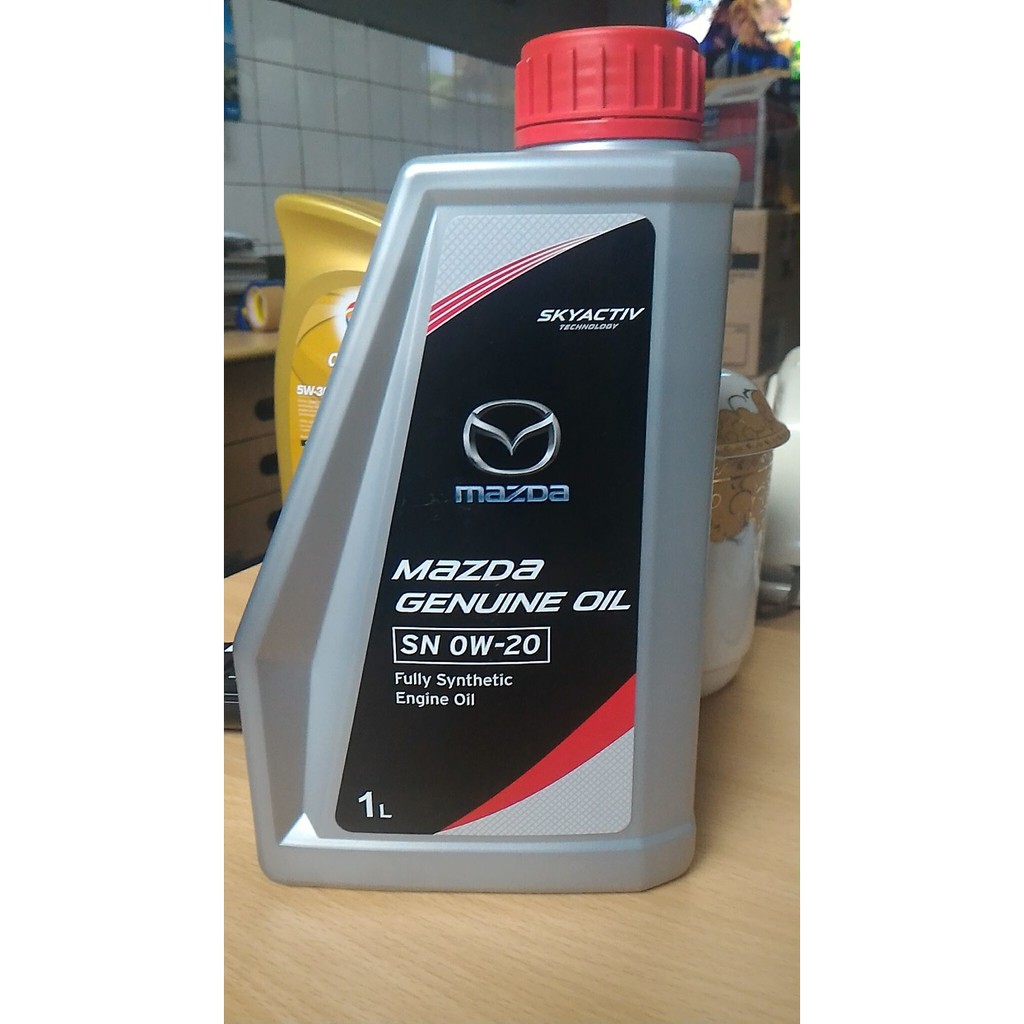 Jual Oli Mazda Genuine SAE 0W20 API SN kemasan liter Indonesia|Shopee ...