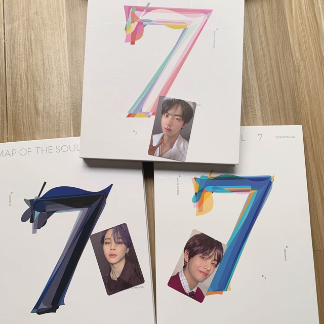 Jual album bts - MOTS 7 map of the soul fullset photocard jimin ...