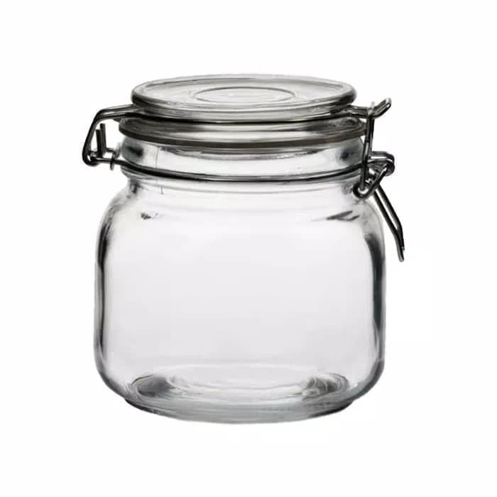Jual Hermetico Jar 0.5 L / Toples Hermetico / Toples Kaca / Toples Kue ...