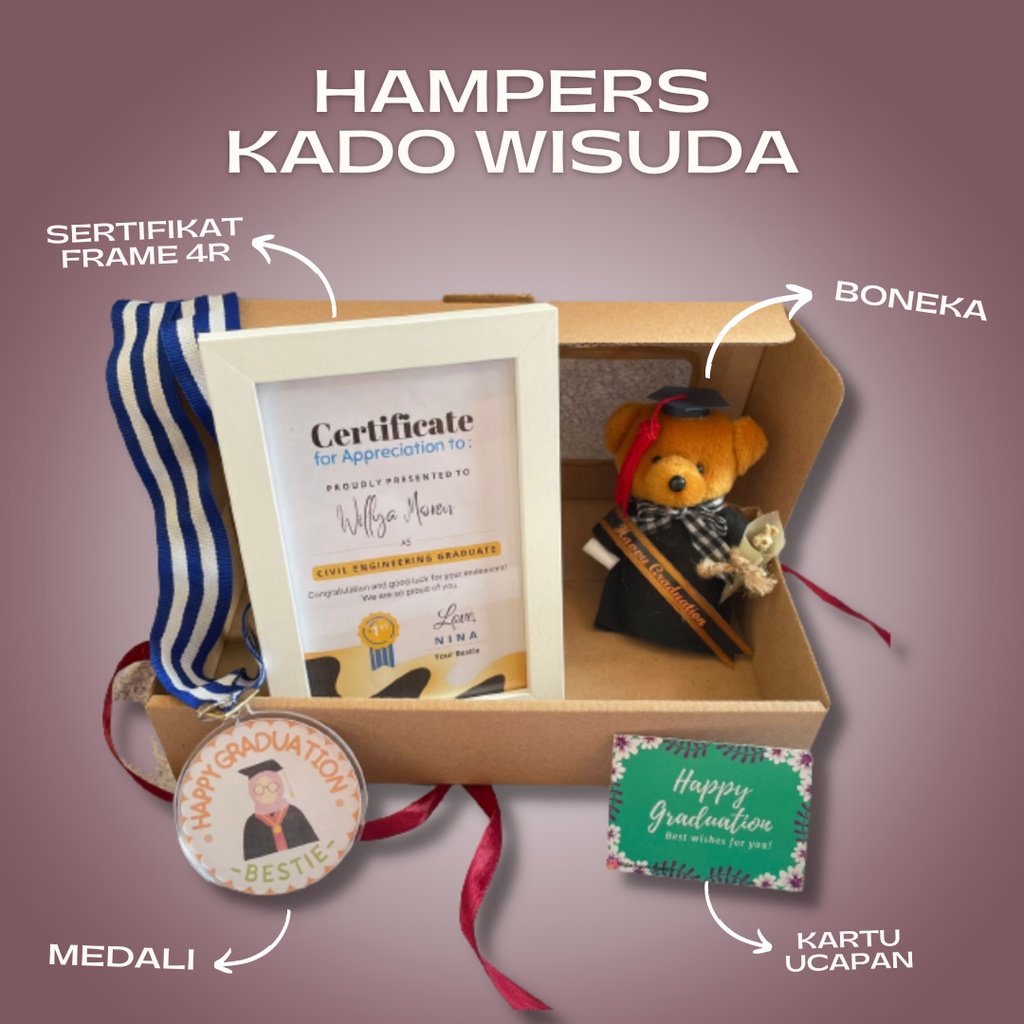 Jual (PAKET) Hampers Kado Wisuda Murah Hadiah Ulang Tahun Pacar Cowok ...
