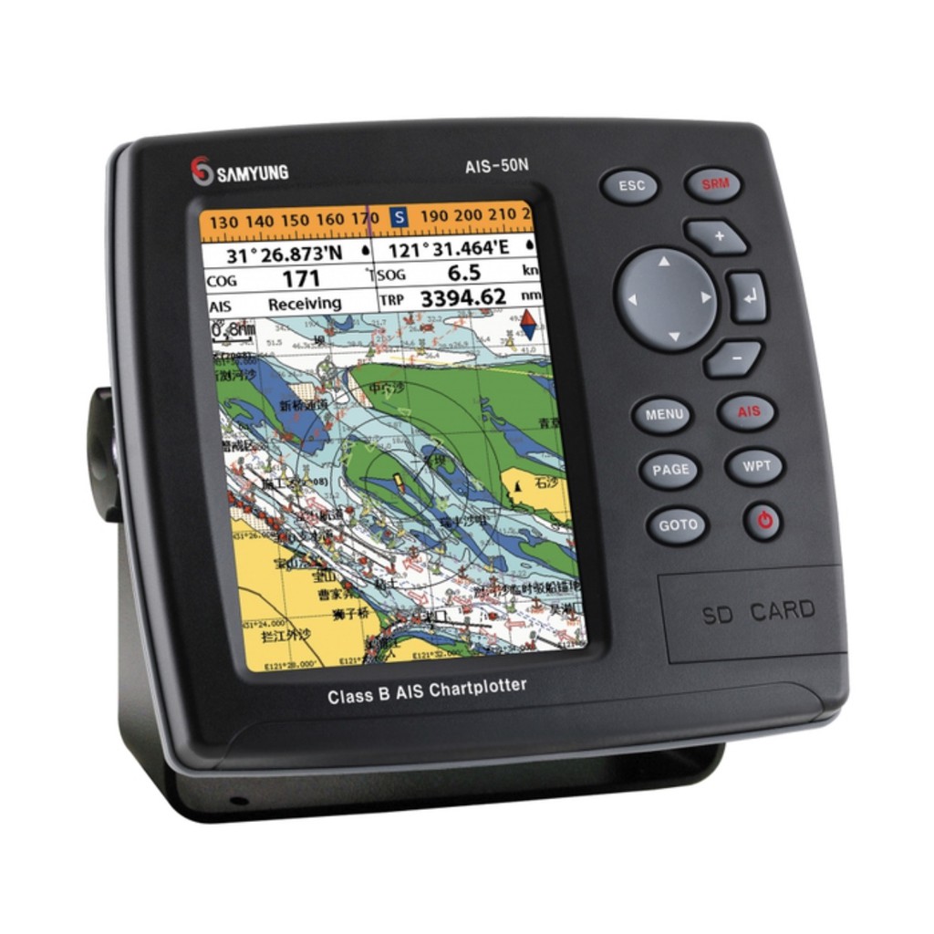 Jual Samyung GPS Navigasi Kapal SI-50N Class B AIS Full Set Automatic ...