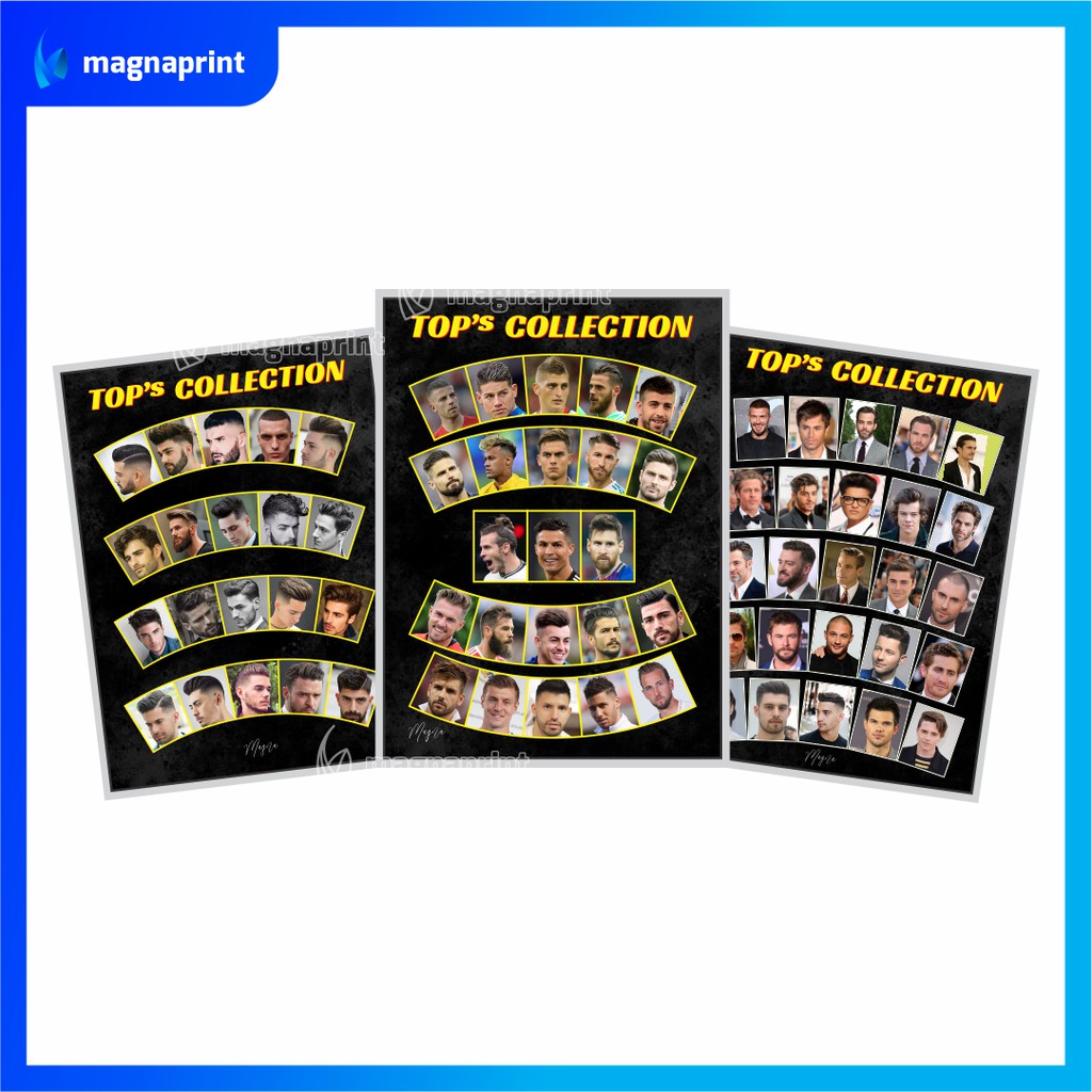Jual POSTER TOP COLLECTION/ BARBERSHOP/ PANGKAS RAMBUT | Shopee Indonesia