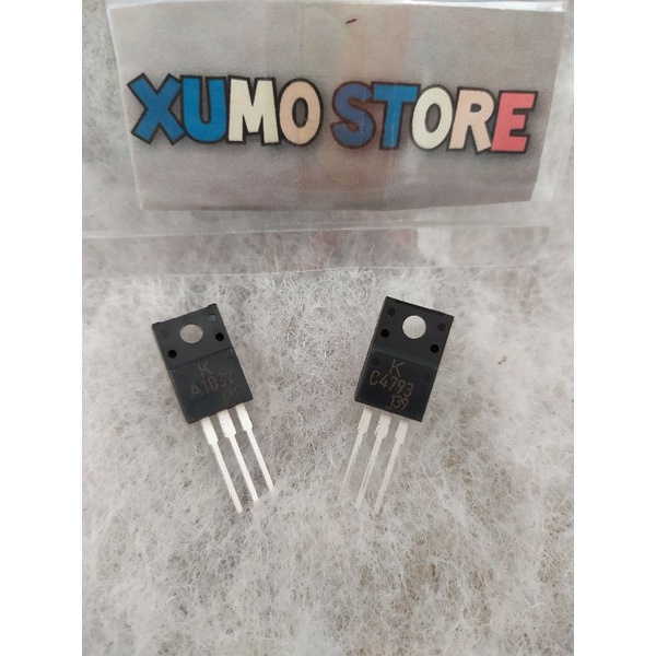 Jual 10 set transistor A1837 C4793 KEC ORIGINAL TR A 1837 C 4793 ...