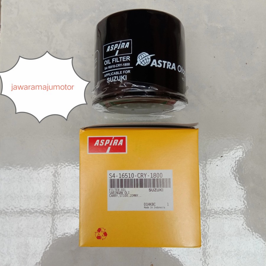 Jual filter oli mobil suzuki carry 1.0, katana, dan futura old aspira ...