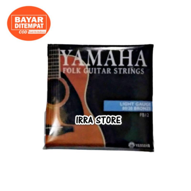 Jual Senar Gitar Akustik Elektrik Yamaha Lokal 1 Set ukuran 9 ( IRRA STORE ) | Shopee Indonesia