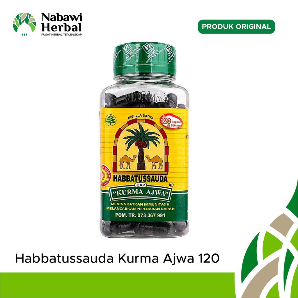 Jual Habbatussauda Cap Kurma Ajwa Serbuk Jinten Jintan Hitam Kapsul ...