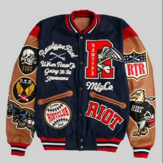 Jual Jaket Rawtype Riot Legendary Varsity type 3 size XL Indonesia ...