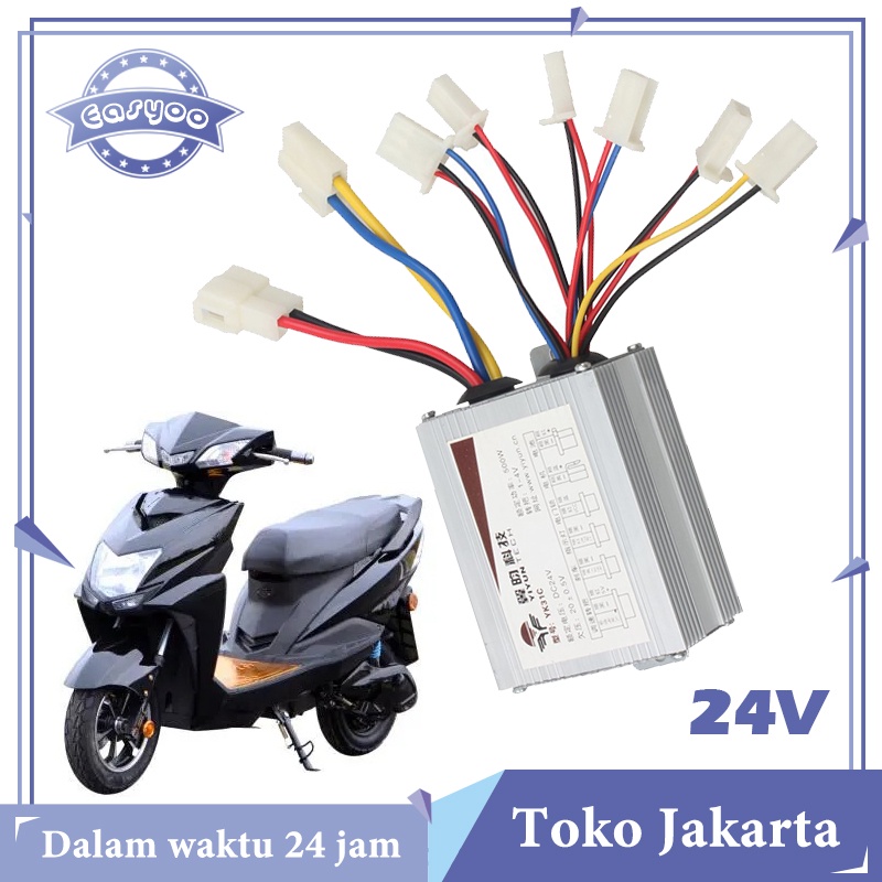 Jual 250w 24v Controller Sepeda Listrik Brushed Kontroler Skuter ...