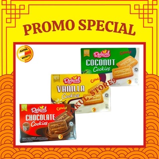 Jual Richwell Chocolate / Vanilla / Coconut Cookies Crunchy 80Gr ...