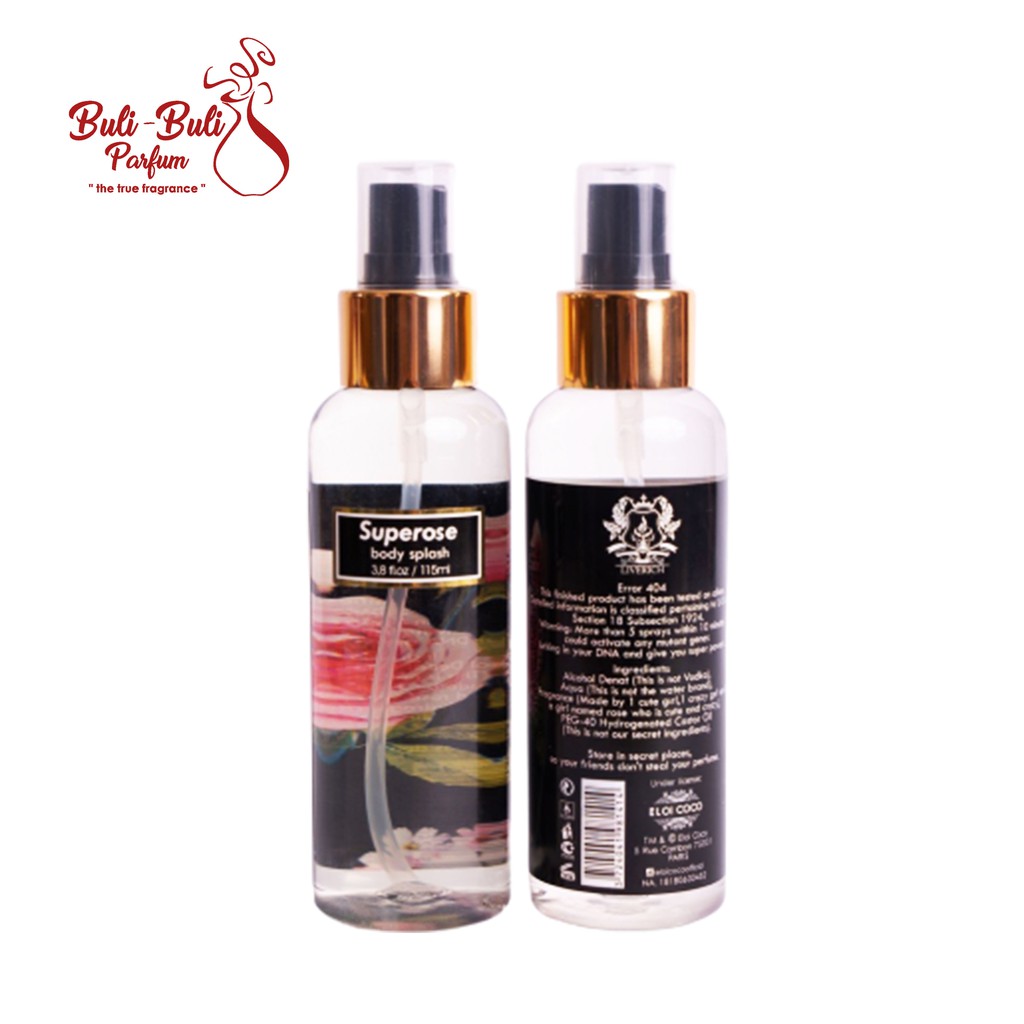 Jual ELOI COCO SUPEROSE BODY SPLASH 115ml | Shopee Indonesia