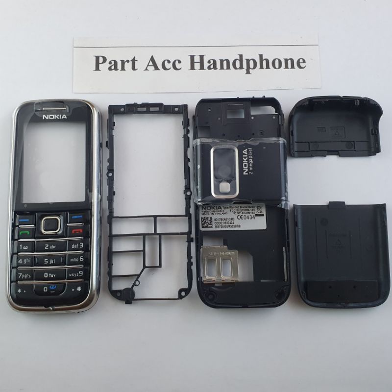 Jual casing nokia 6233 original oc fullset | Shopee Indonesia