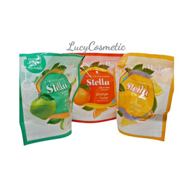 Jual Stella Gantung All In One 42gr Varian Lemon Orange Apple | Shopee ...