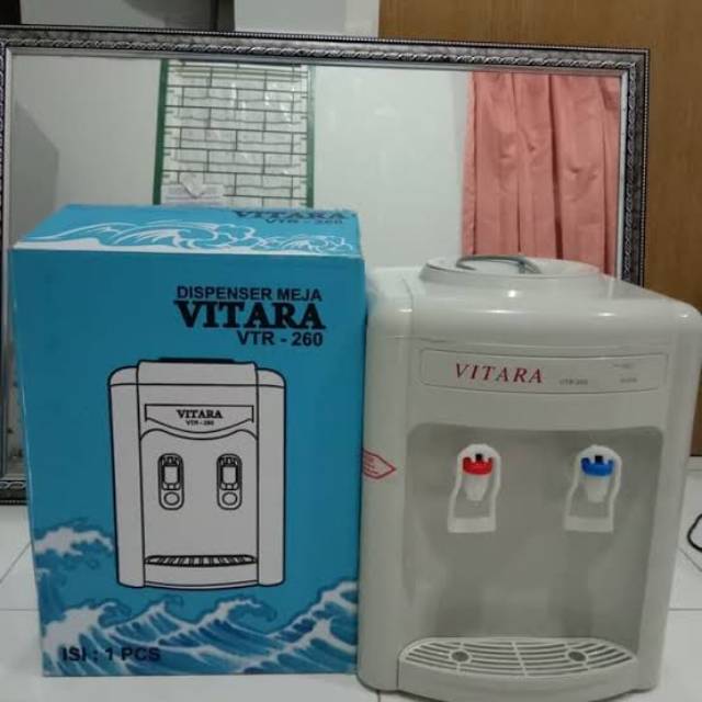 Jual Dispenser Meja Air Panas dan Normal Vitara | Shopee Indonesia