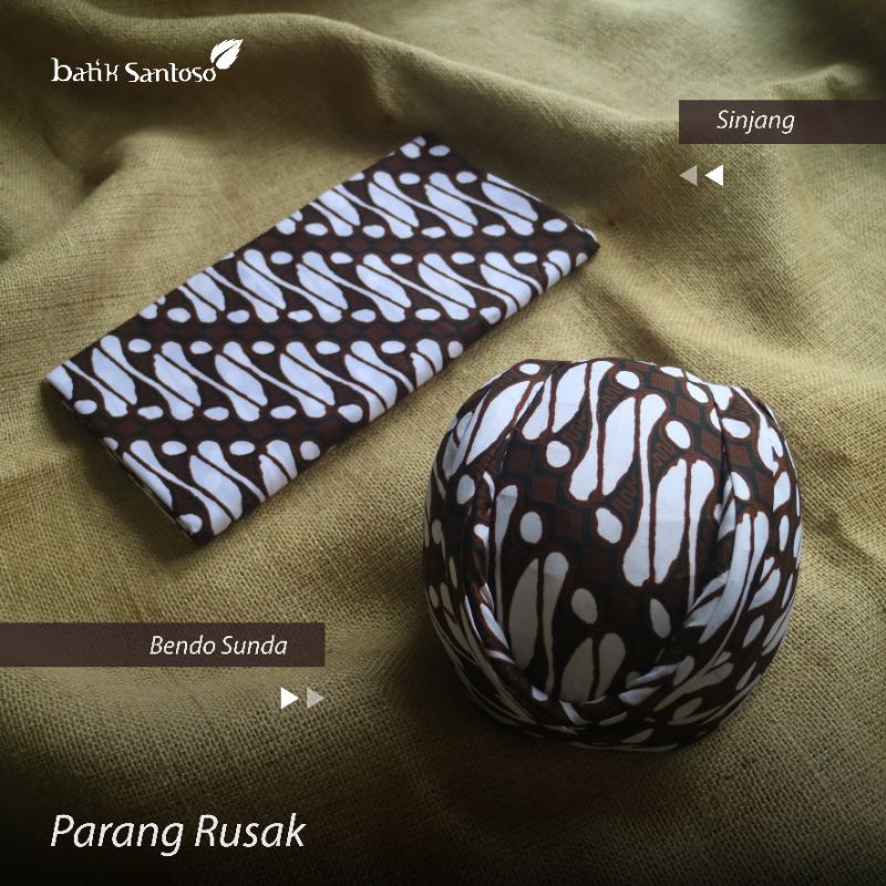 Jual Batik Santoso Parang Rusak - Bendo Sunda dan Sinjang Indonesia ...