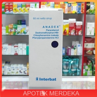 Jual anadex syrup 60ml / anadek sirup obat batuk pilek 60 ml | Shopee ...