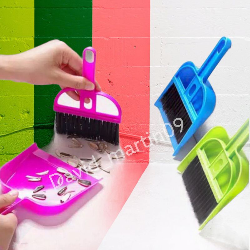 Jual sapu mini+serok mini/sapu set | Shopee Indonesia