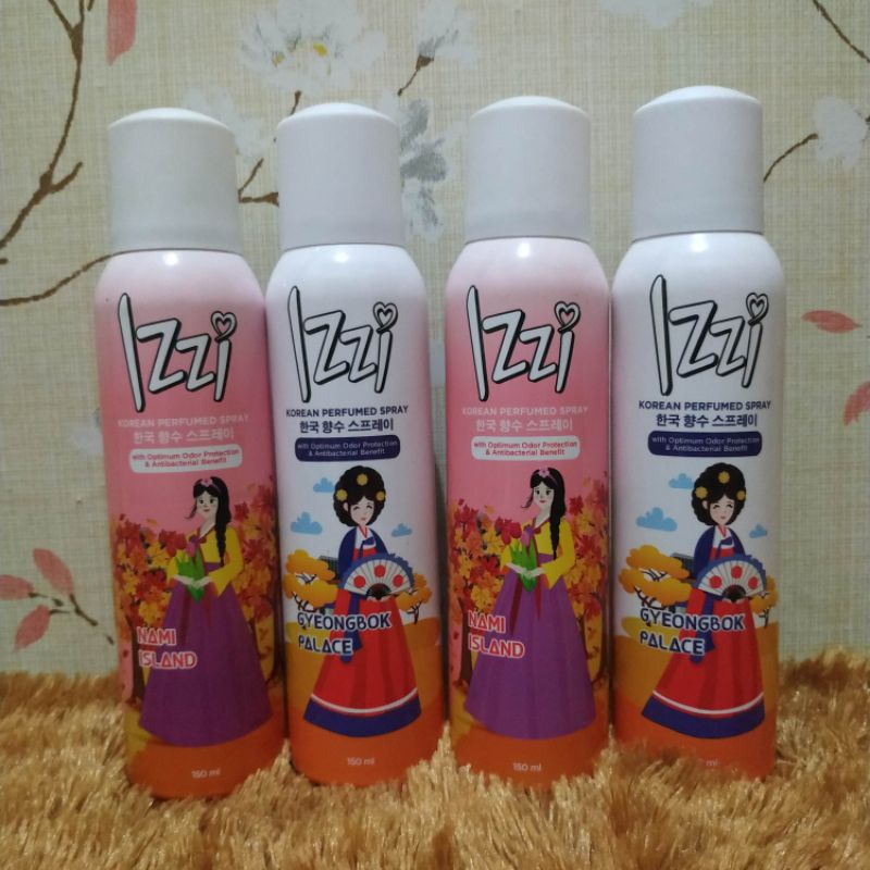 Jual Izzi Korean Body Mist Perfumed Spray - Gyeongbok Palace/ Nami Island | Shopee Indonesia