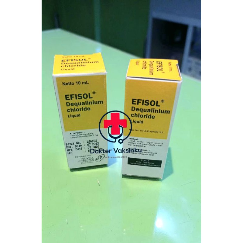 Jual Efisol liquid 10ml infeksi mulut, infeksi jamur ringan, sariawan ...