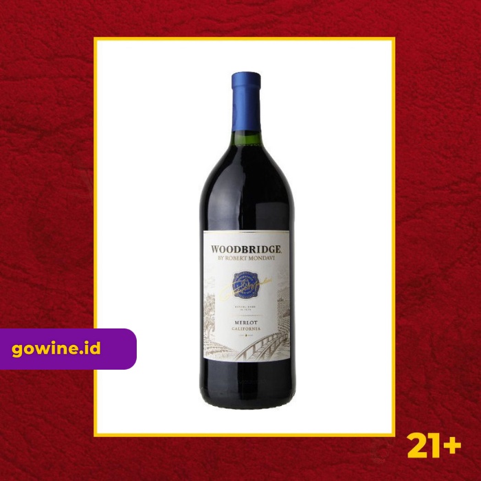 Jual Robert Mondavi Woodbridge Merlot Red Wine USA 750ml | Shopee Indonesia