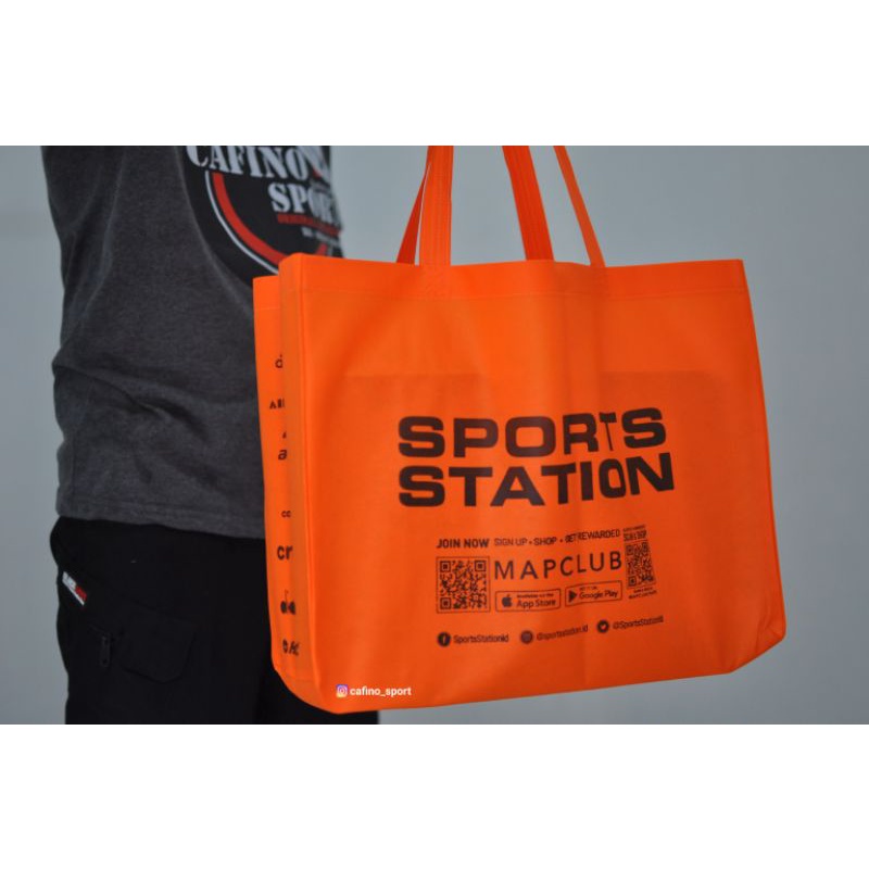 Jual Tas spunbond sports station | Shopee Indonesia