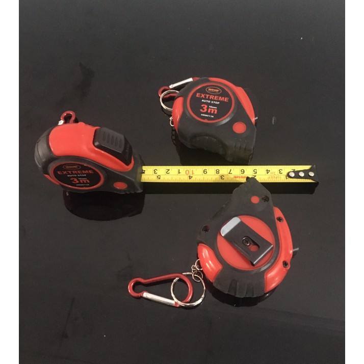 Jual Meteran Roll 3m / meteran tukang Hioshi Extreme | Shopee Indonesia