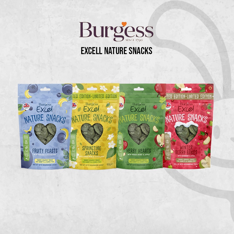 Jual Burgess Excel Snack 60 gram - Snack Kelinci dan Guinea Gig/Marmut ...