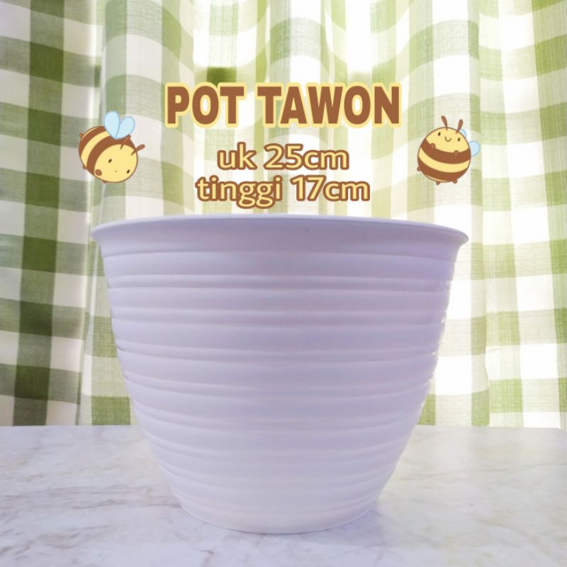 Jual Pot Bunga Tawon ukuran (25CM) Pot Taneman Tawon Pot Flower Guci ...