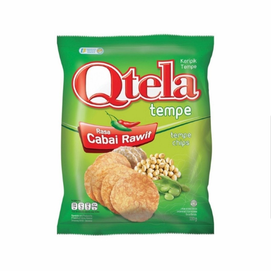Jual Indofood - Qtela Tempe Cabe Rawit - 55 Gram | Shopee Indonesia