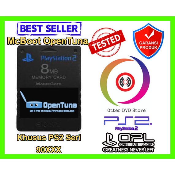 Jual Memory Card MC Boot MCboot OpenTuna PS 2 PS2 Seri SCPH 90XXX | Shopee Indonesia