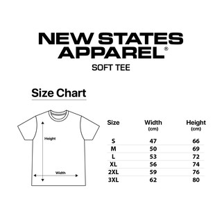 Jual New States Apparel Softstyle 3600 ( S-XXXL ) | Shopee Indonesia