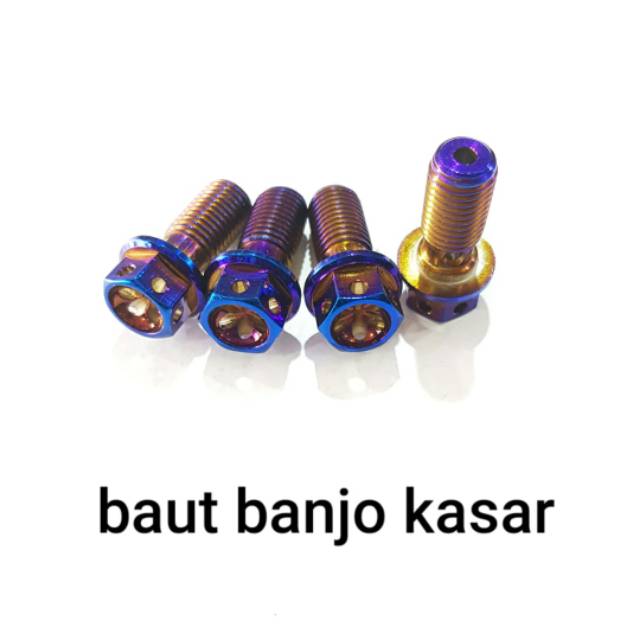 Jual baut banjo atau baut kaliper drat kasar heng thailand | Shopee Indonesia
