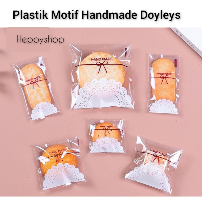 Jual Plastik Motif Handmade Doyleys Bungkus Kantong Kemasan Kue Biskuit Cookies | Shopee Indonesia