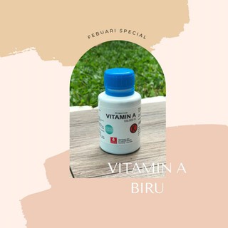 Vitamin A biru (100.000) dan merah (200.000unit) harga per piece ya ...