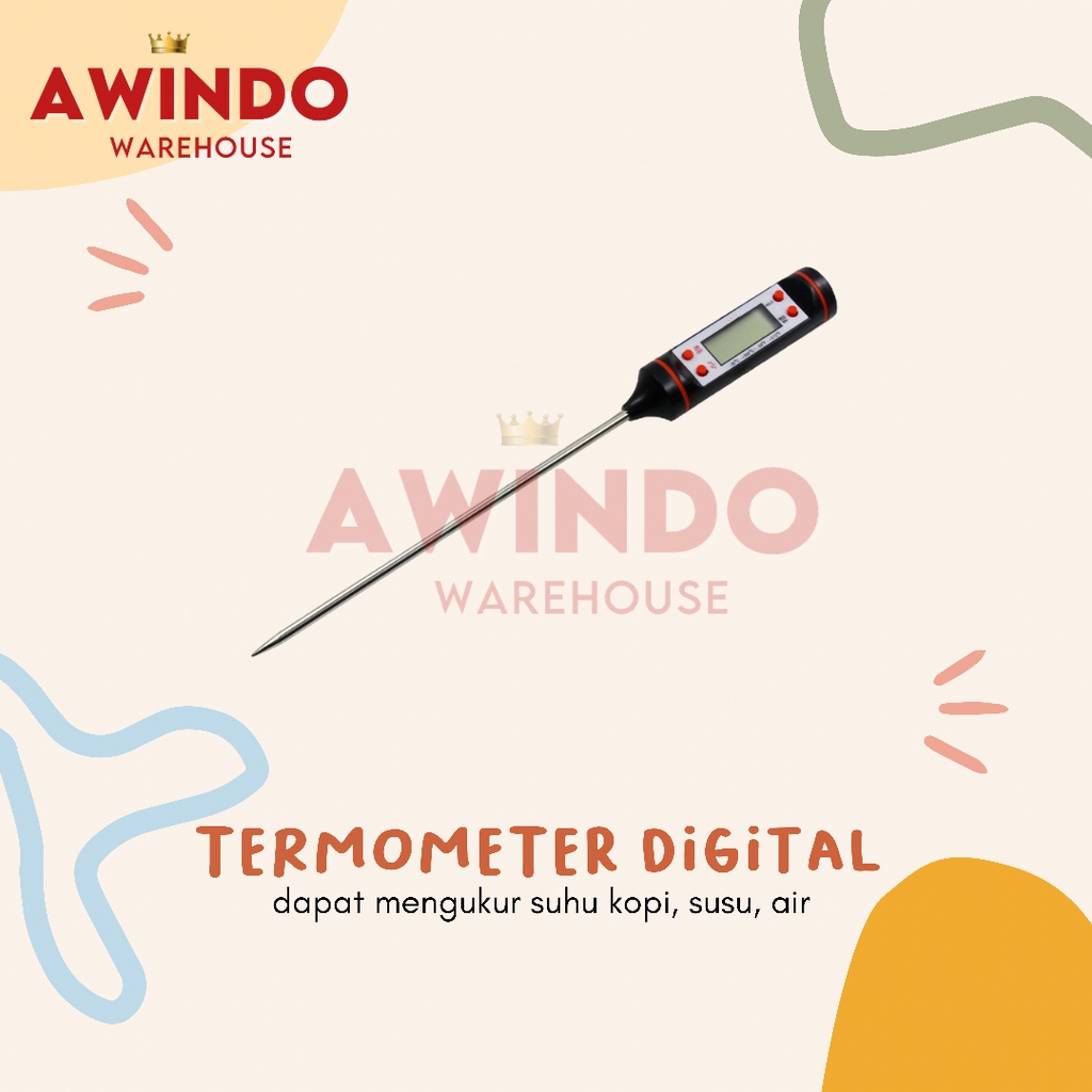 Jual TERMOMETER DIGITAL DAPUR - Cooking Thermometer Digital Dapur Masak ...