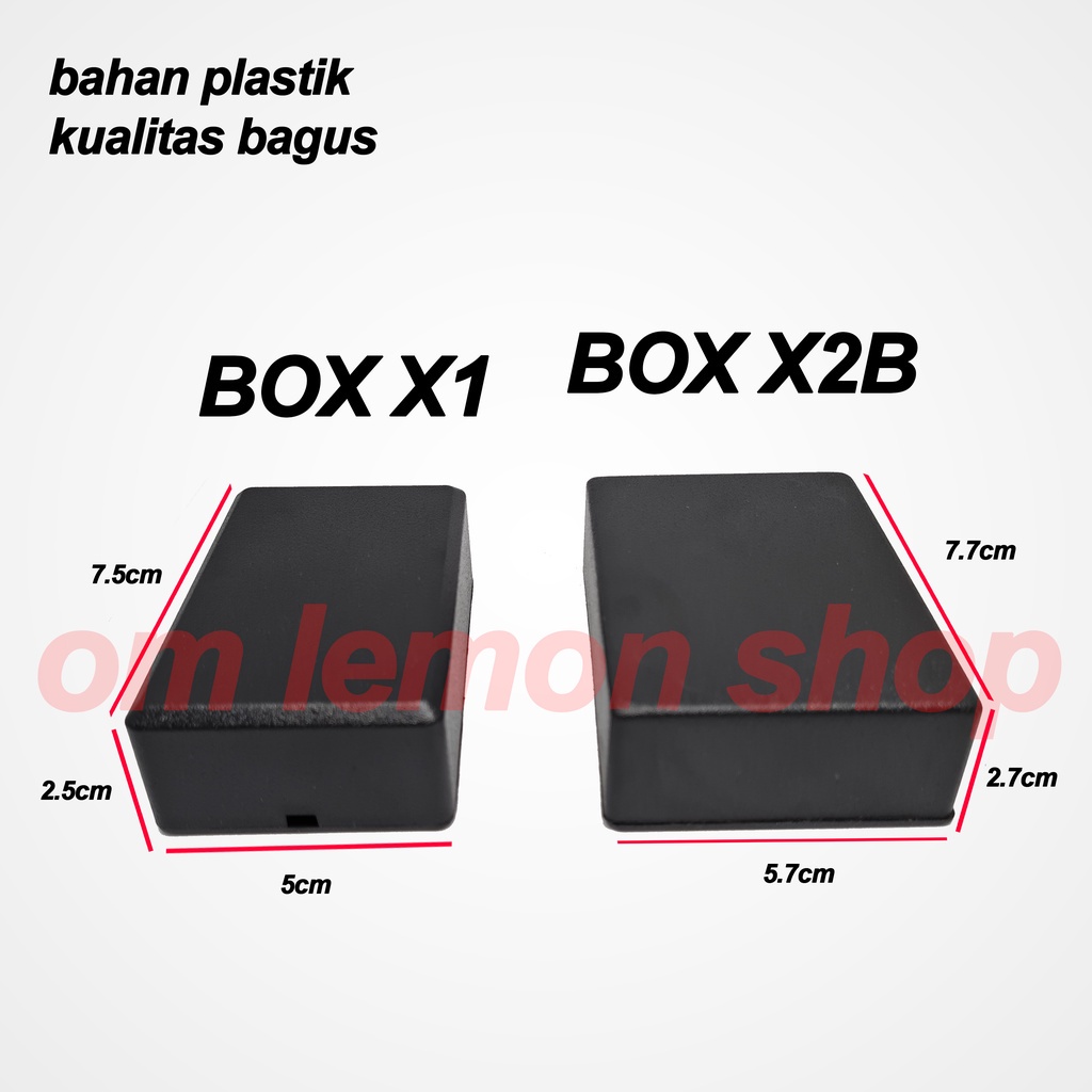 Jual box x1 LUBANG & X2B plastik | Shopee Indonesia