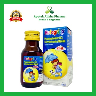 Jual HUFAGRIPP TMP/BP/FLU BATUK/PILEK 60ml - Paracetamol Obat Penurun ...