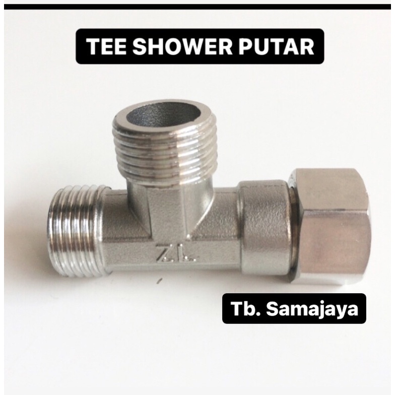 Jual TEE SHOWER STAINLESS GERAK . Tee shower hidup . tee shower putar ...