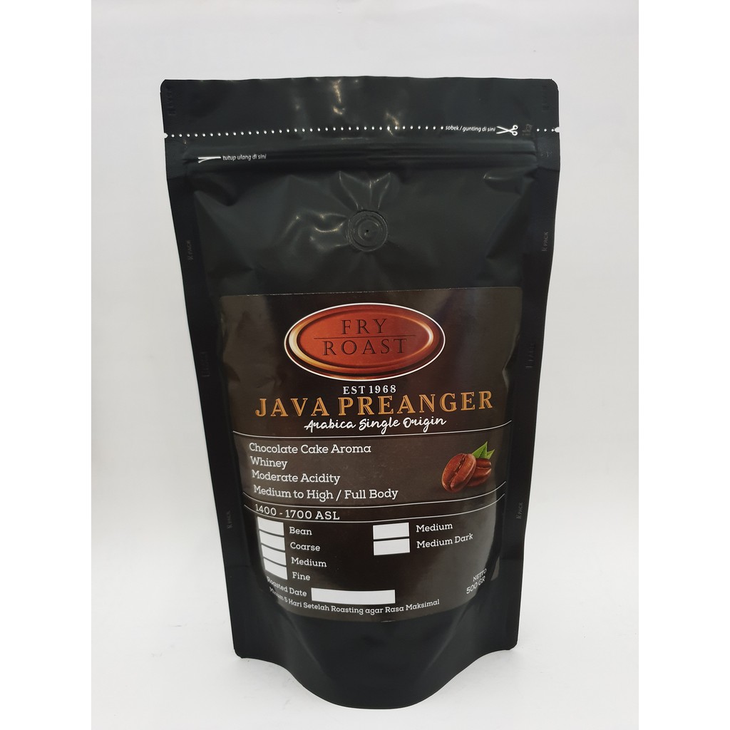 KOPI ARABIKA JAVA PREANGER 500 GRAM BIJI DAN BUBUK | Shopee Indonesia