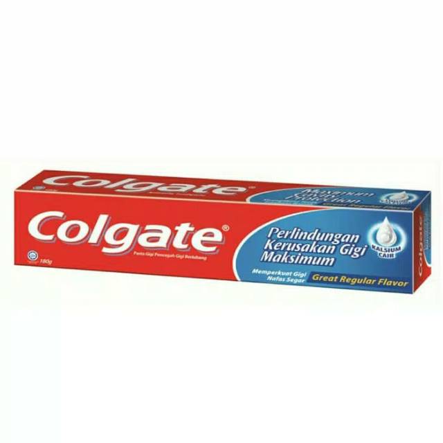 Jual Colgate Regular Flavour 180 gr | Shopee Indonesia